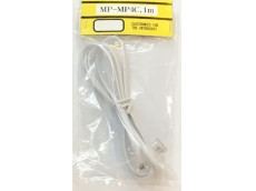 MP-MP4C 1.0m 6極4芯 モジュラーケーブル 1.0m