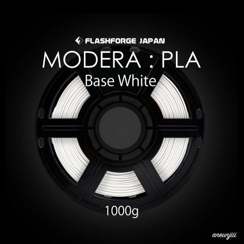FLASHFORGE JAPAN PLA-F111 MODERA:PLA フィラメント Base White 1000g