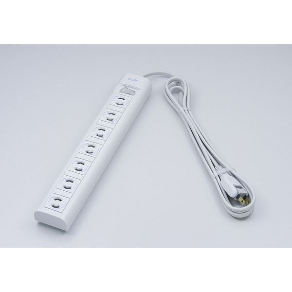 朝日電器 (ELPA) WBN-S7202B(G) OAマルチタップ 7個口 2m