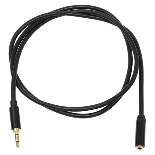 AINEX AVC-06 4極ステレオミニ延長ケーブル 1m