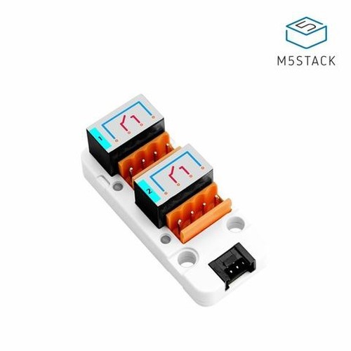 M5STACK-U131 M5Stack用2チャンネルSPSTリレーユニット(1回路1接点)