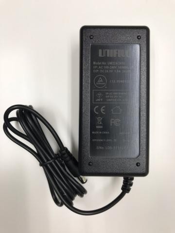 UNIFIVE UNI318-1215 EIAJ4 【取寄せ品】ACアダプター 12V1.5A センタープラス(EIAJ4)