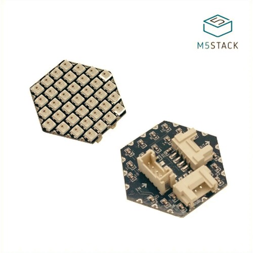 M5STACK-A045 M5Stack用NeoPixel互換LED搭載 六角形ユニット